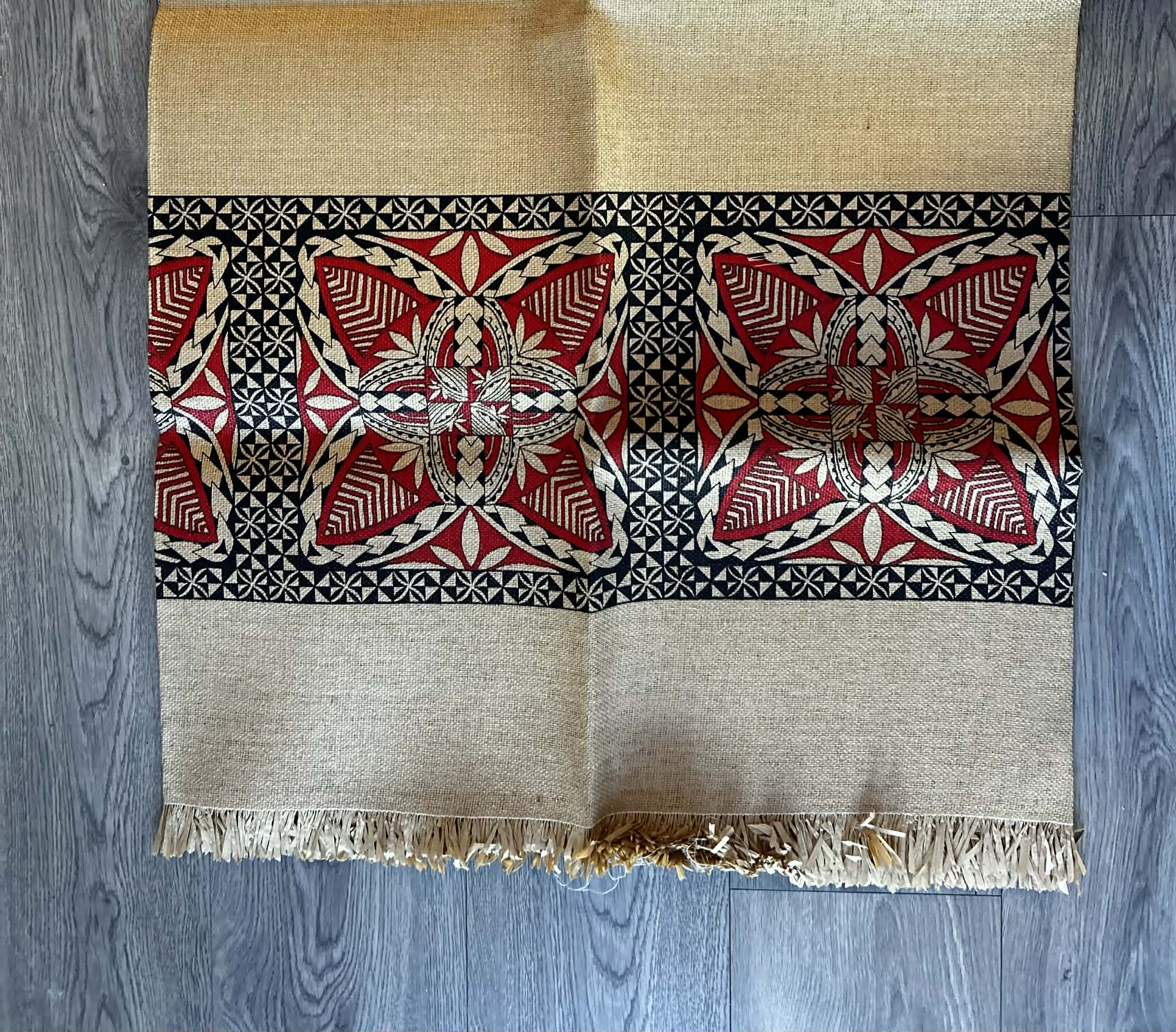 Replica Ta'ovala with Island Print – 'Alaha Pacific