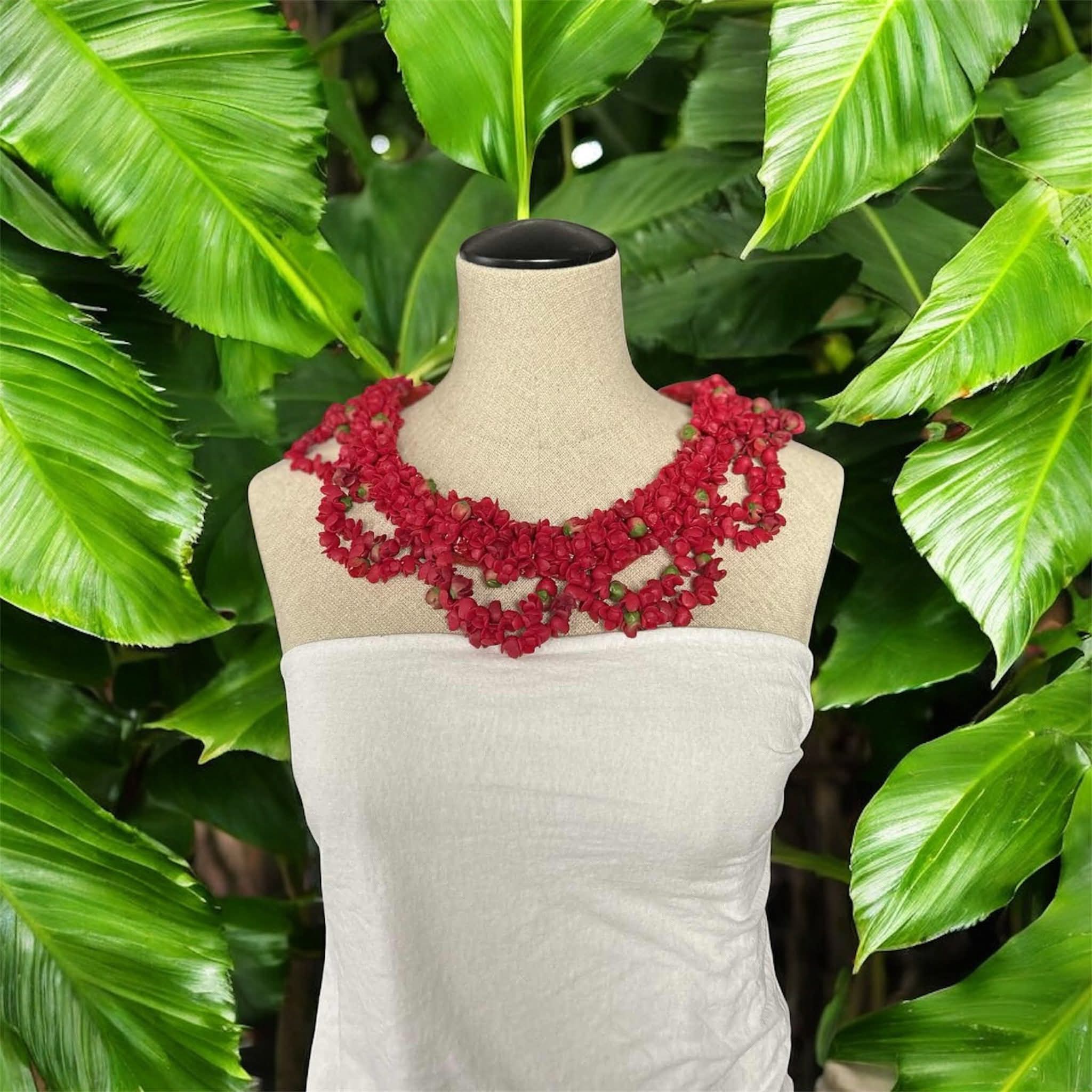 Heilala Necklace Draped – 'Alaha Pacific