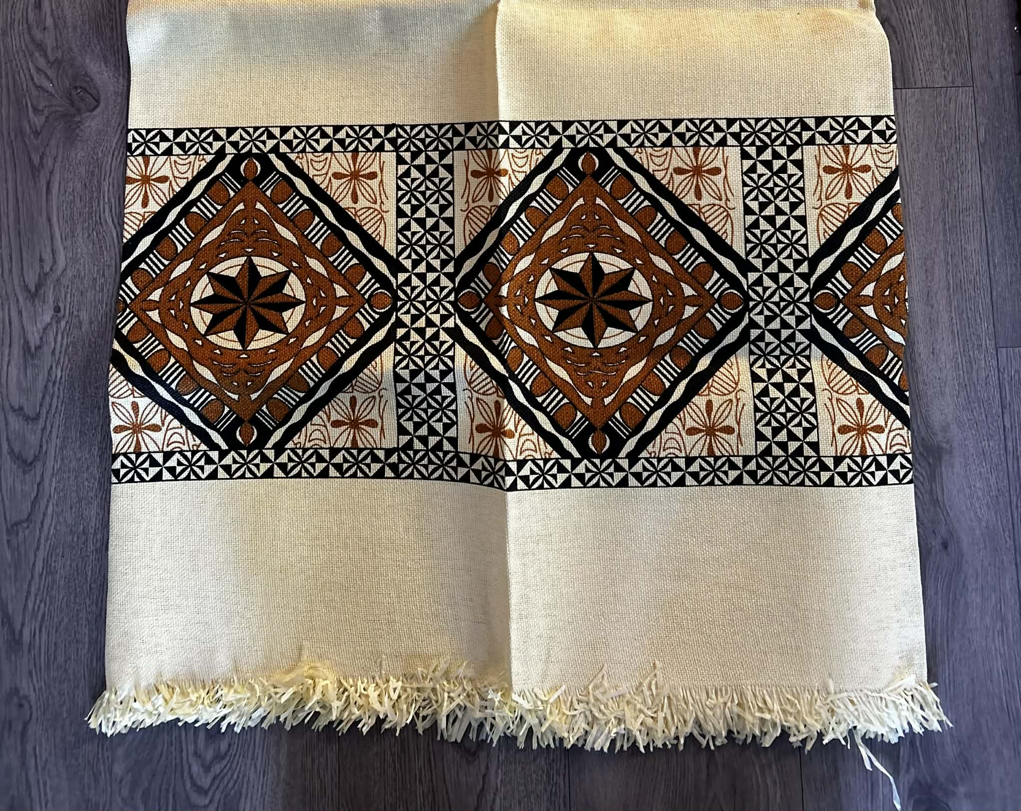 Replica Ta'ovala with Island Print – 'Alaha Pacific
